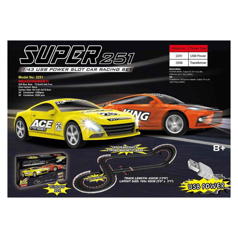 Bilbana Super 251 skala 1:43 USB 420cm