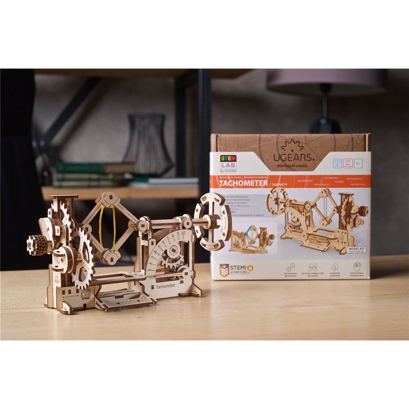 Ugears - Varvtalsräknare Stem Lab - 70153