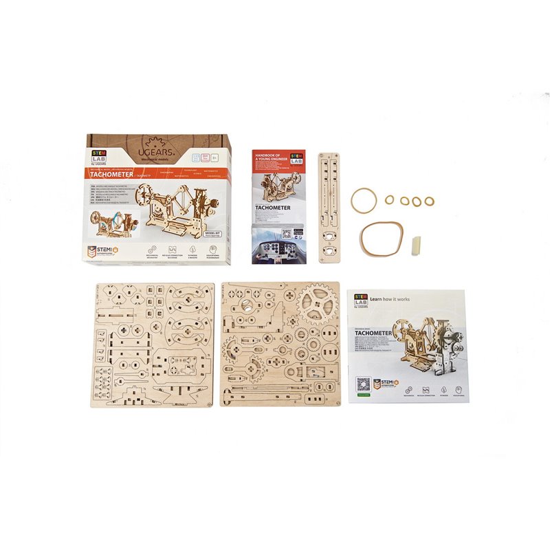 Ugears - Varvtalsräknare Stem Lab - 70153